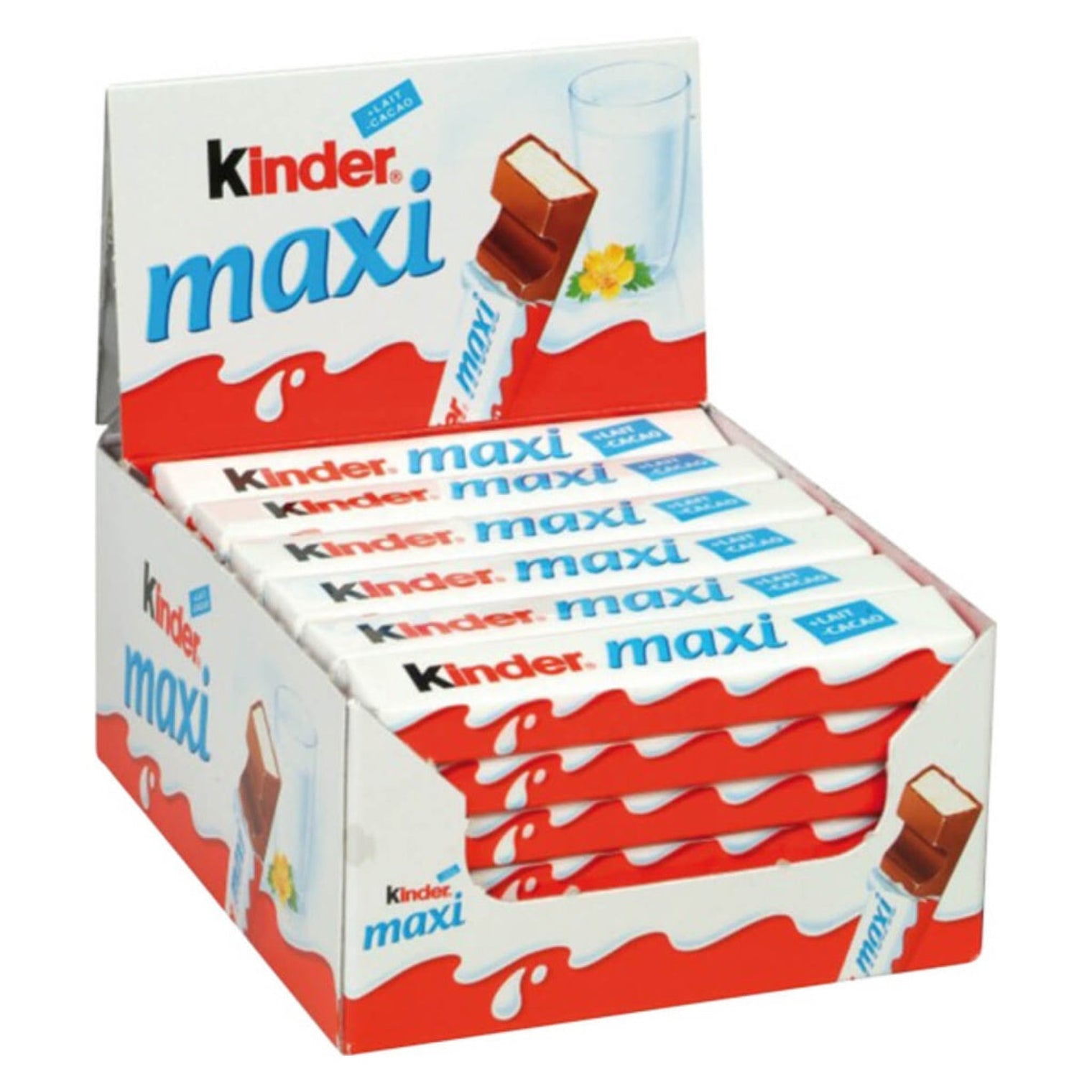 Buy Kinder Maxi Milk Chocolate - (36x21g) Online in UAE at Wholesale ...